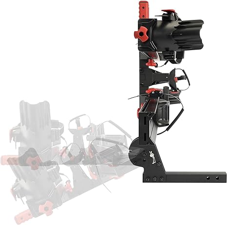 BEAR 150 Dual Aluminun Electric Bike Fat Tire Bike Rack with Ramp Bike ...